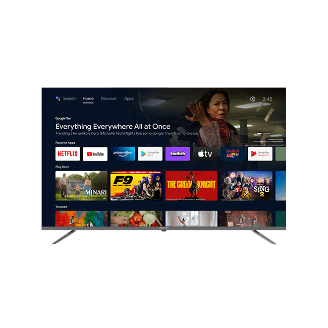 Televisor Smart UHD 4K Indurama 58 pulgadas 58TIKGF2UHD Google TV